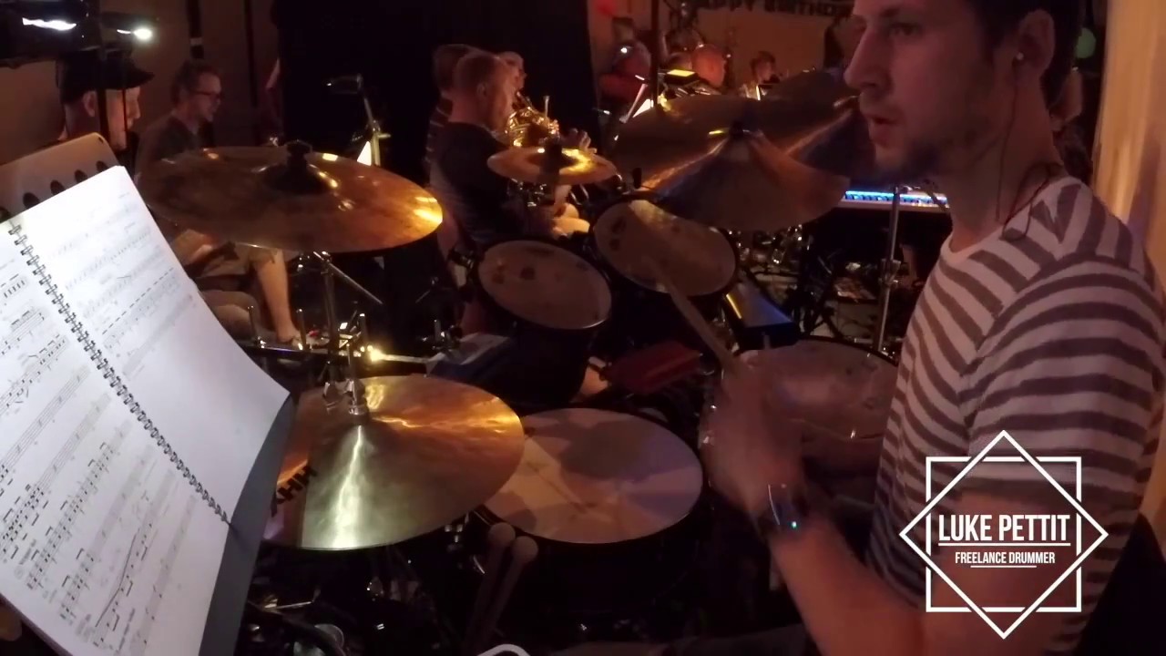 Knights of the Round Table - Spamalot (Drum Cam) - Luke Pettit - YouTube