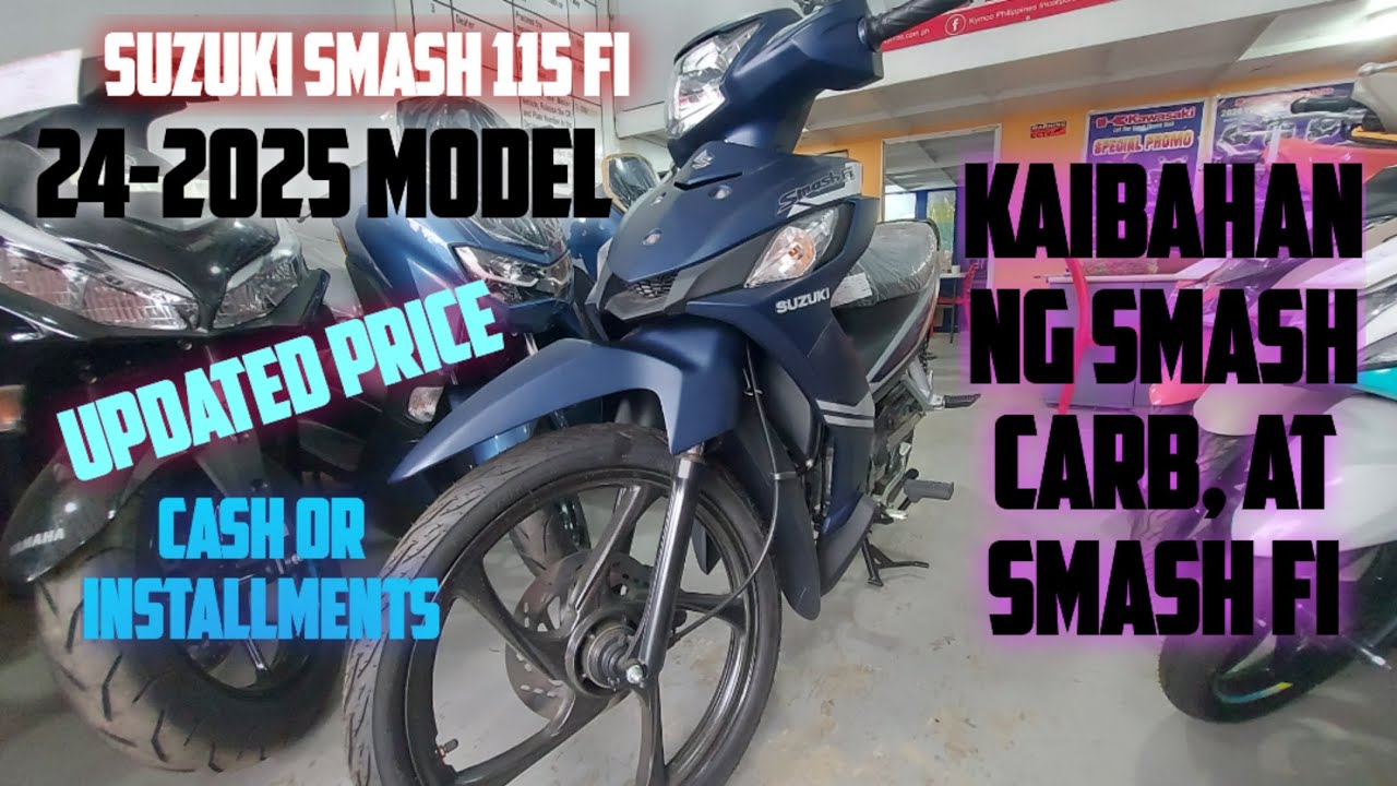 Suzuki smash fi || 24-2025 model updated price! cash or installments ...