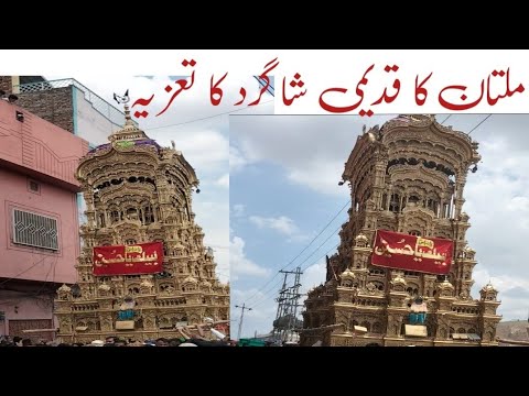 multan shagird ka tazia 2024 - YouTube