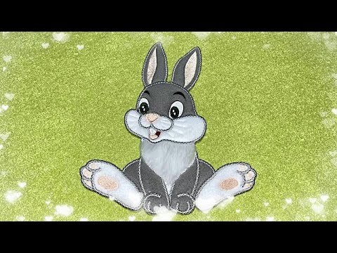 Machine Embroidery Tutorial- Dylan Bunny - From Kreative Kiwi - YouTube