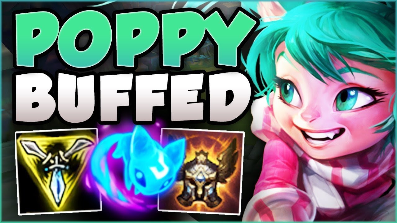 WTF! POPPY NO LONGER A TANK AFTER THESE BUFFS? POPPY SEASON 8 TOP ...