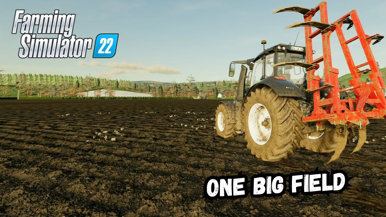 Ballyspring #17 One Big Field - Farming Simulator 22 XBOX - YouTube