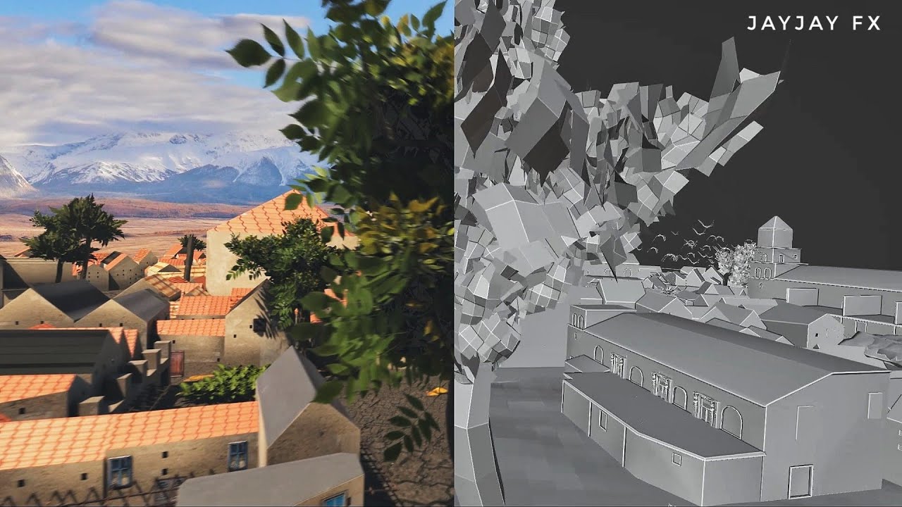 CGI breakdown _lydian world city project - YouTube