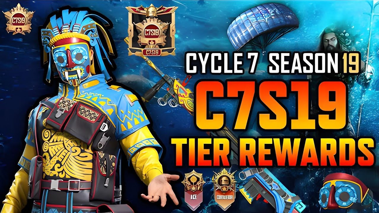 C7S19 Tier Rewards _ Diamond Tier Gun _ BGMI & PUBGM Tier Rewards ...