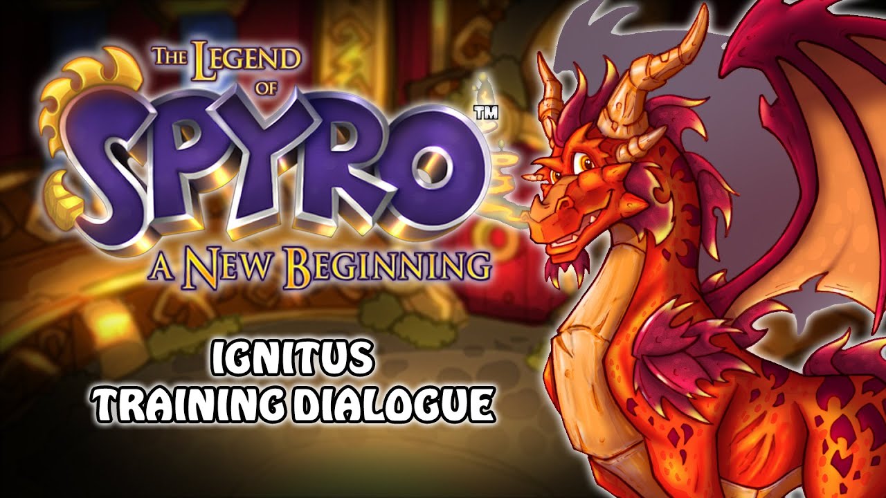 Ignitus Training Dialogue - The Legend of Spyro A New Beginning - YouTube