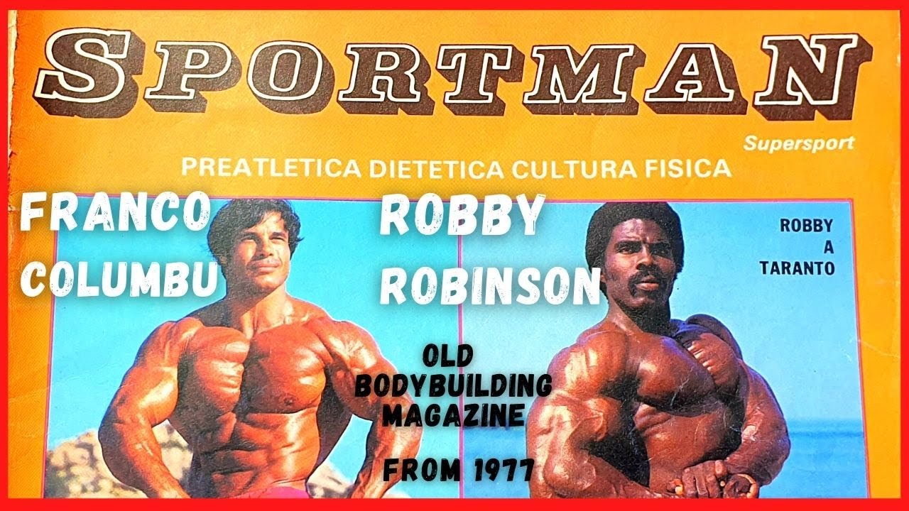 🇮🇹 Franco Columbu, Robby Robinson and many other bodybuilders |Golden ...