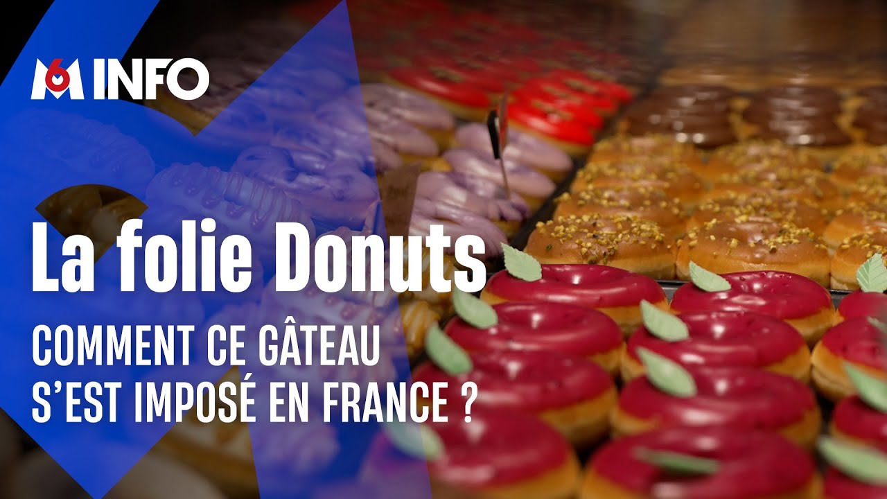 Les donuts se sont imposés en France - YouTube