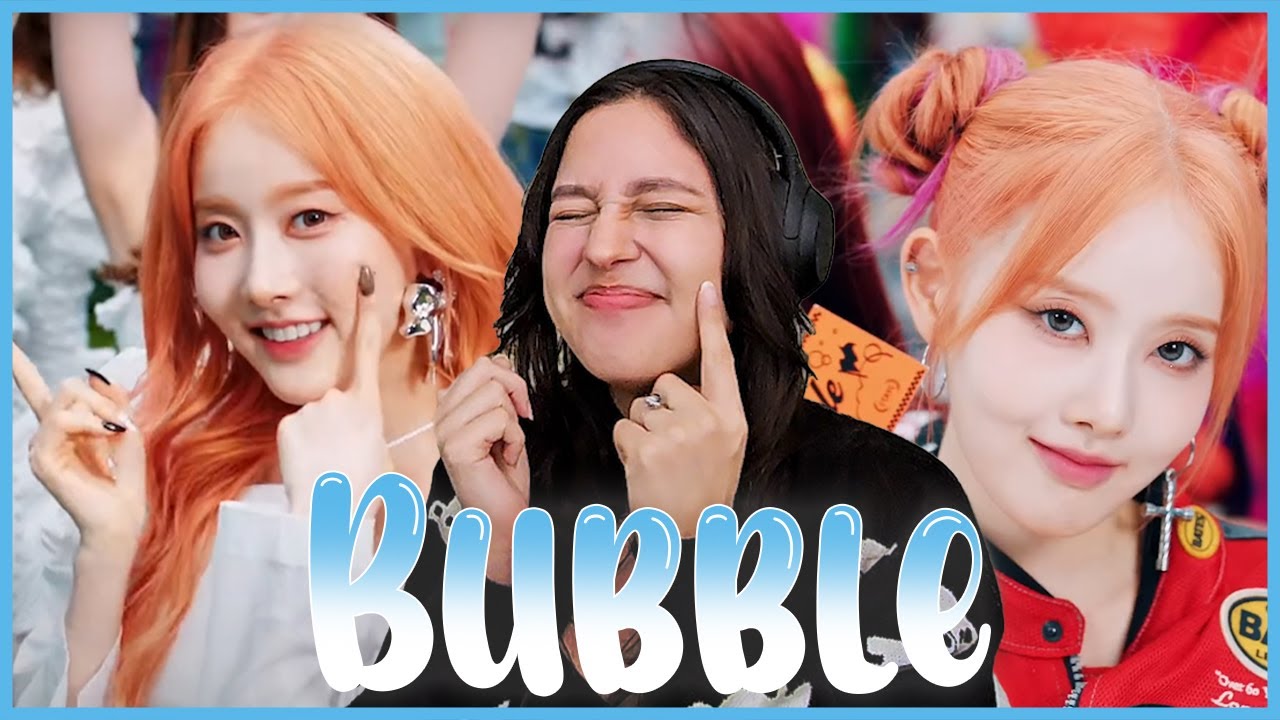 FIRST TIME REACTING TO STAYC(스테이씨) 'Bubble' MV - YouTube
