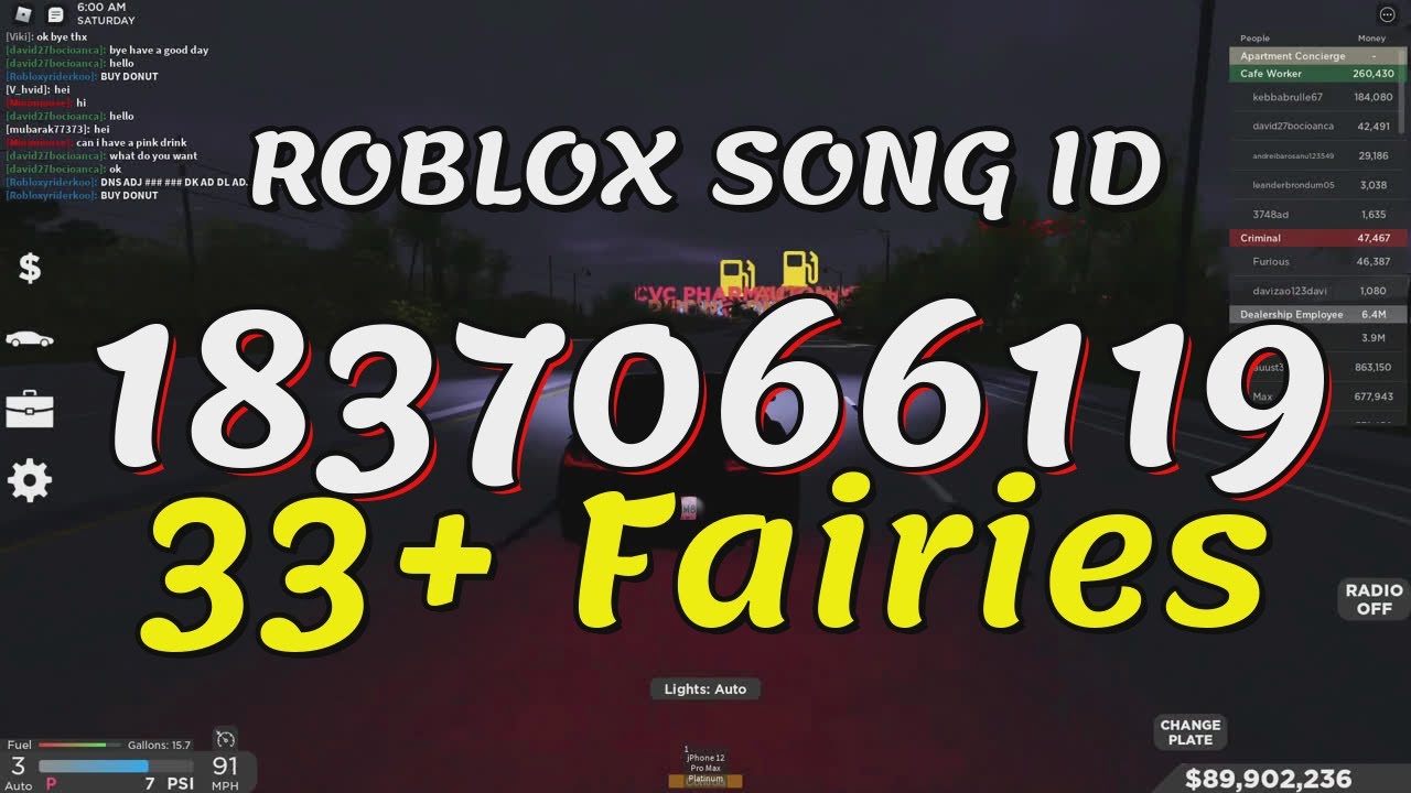 33+ Fairies Roblox Song IDs/Codes - YouTube