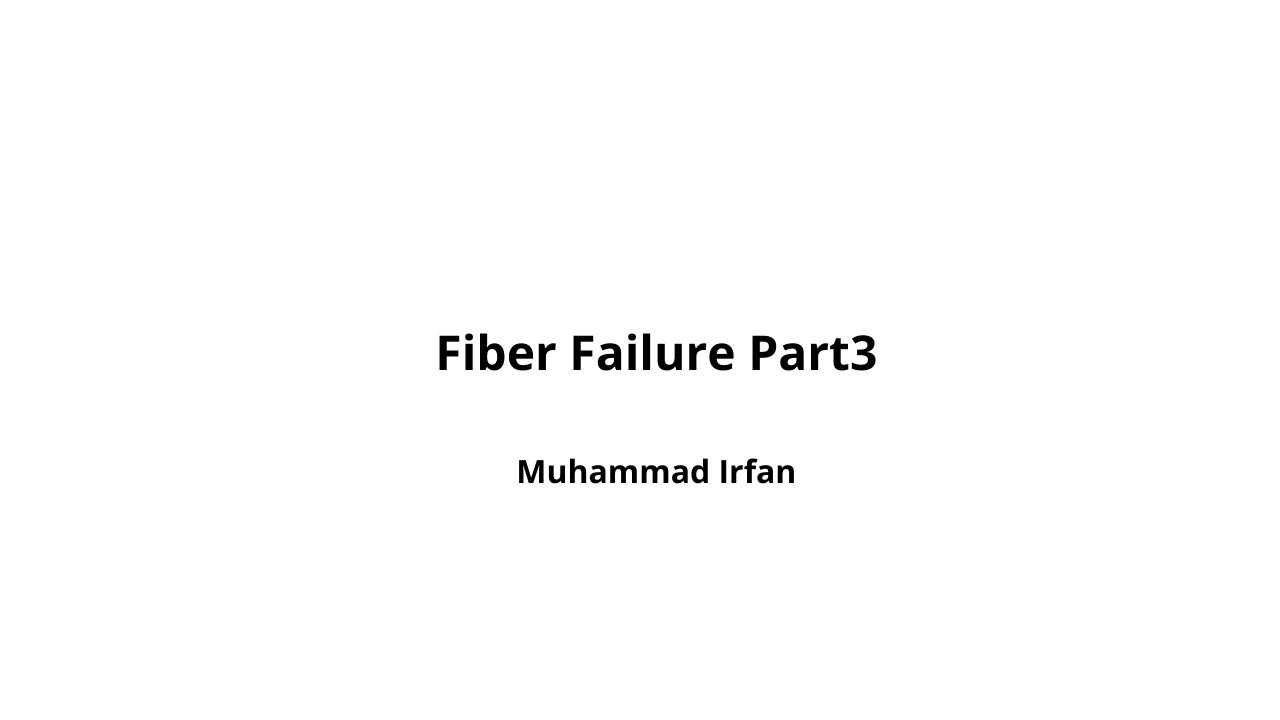 Fiber Failure Part3 - YouTube