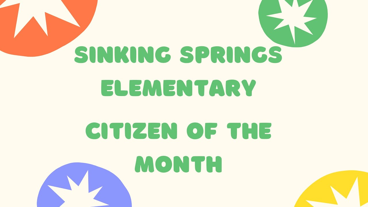 2020 September Citizen of the Month - YouTube