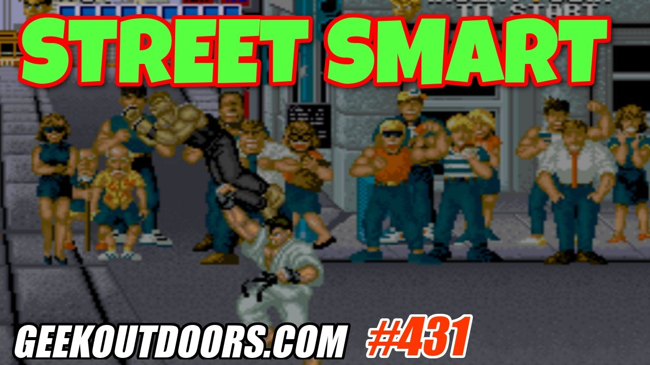 RETRO GAMES: Street Smart Review | SNK Geekoutdoors.com EP431 - YouTube