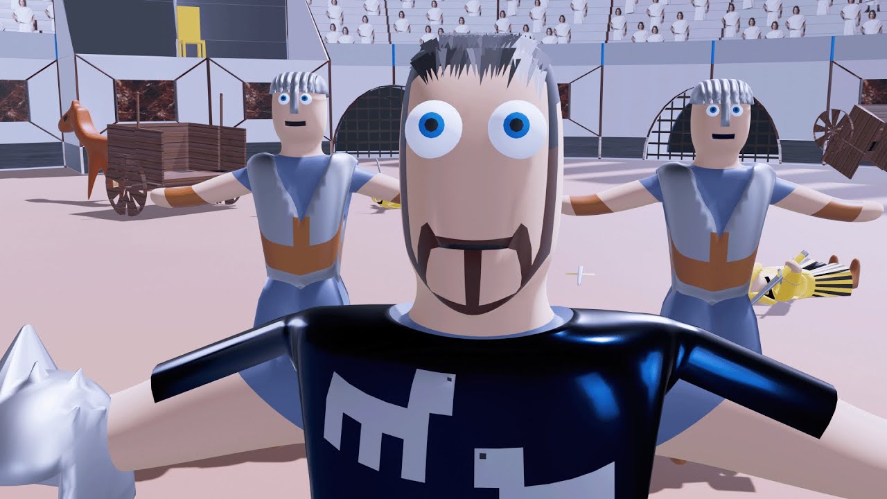 Gladiator causes CHAOS in the Colosseum - YouTube
