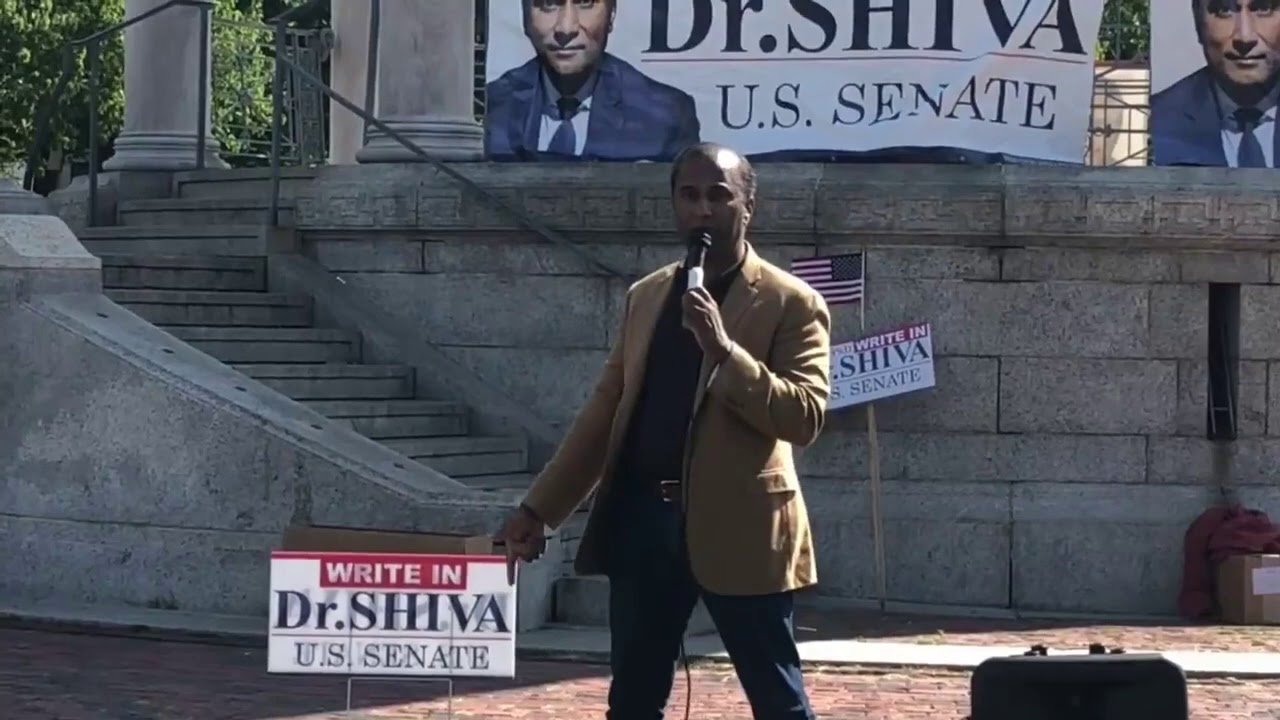 Dr.SHIVA BROADCAST: Speech - Working People Unite! - at BOSTON COMMON ...