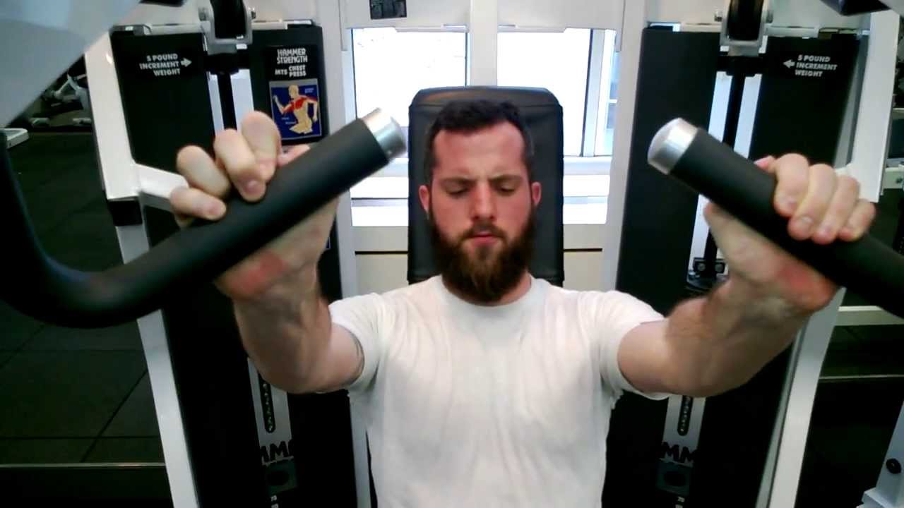 how to Incline chest press machine. - YouTube