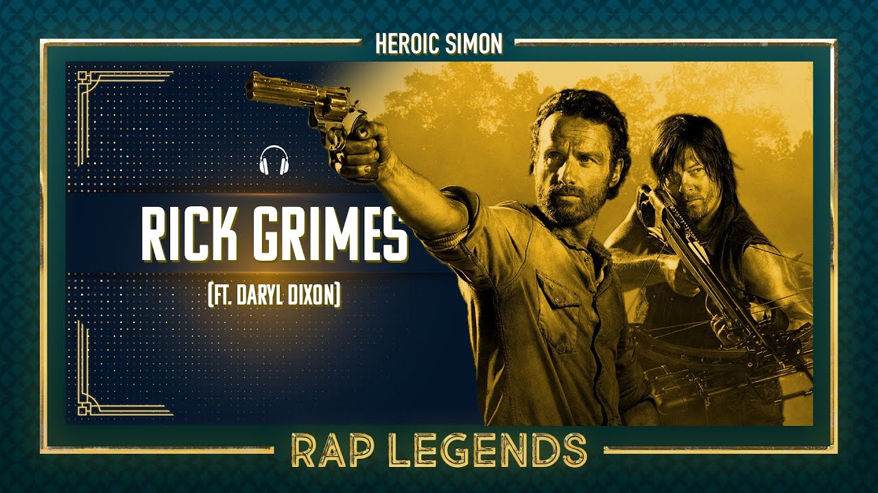 RICK GRIMES & DARYL DIXON - 'I Take The Shot' | RAP/HIP-HOP (Official ...