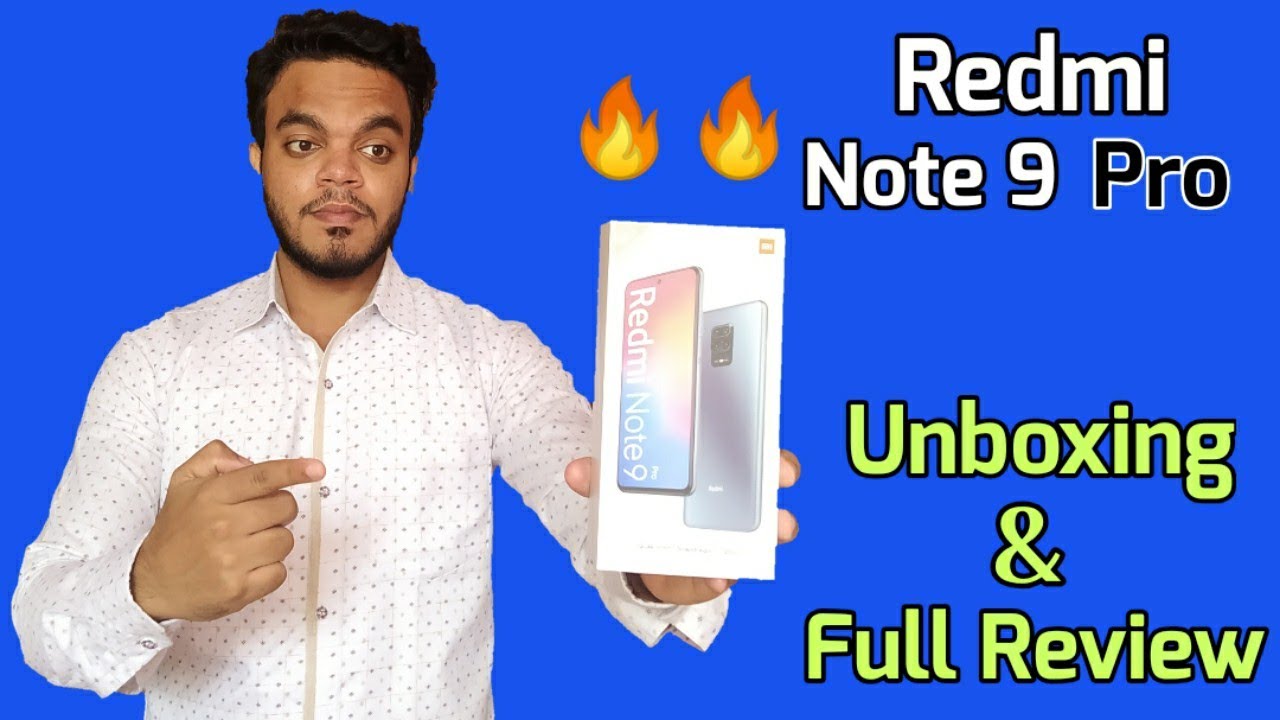 Redmi Note 9 Pro Unboxing & Full Review - Hands On 🔥🔥|| மொபைல் அன் ...