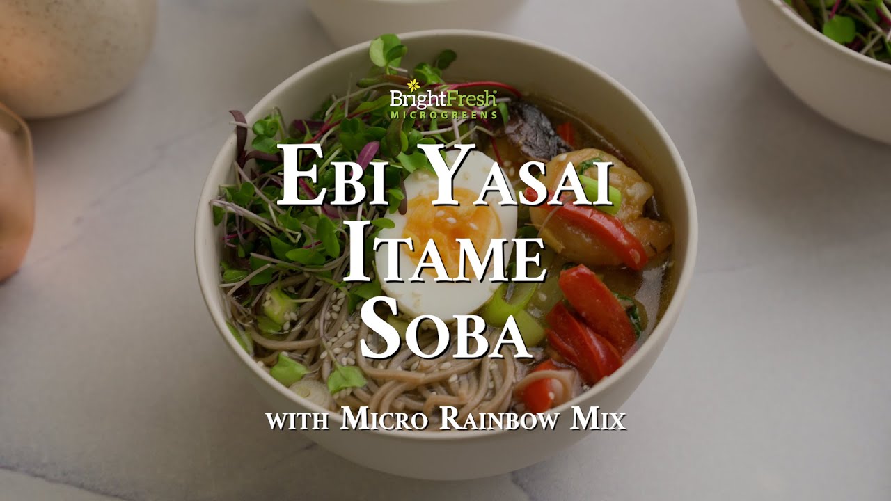 Japanese Comfort Food at Home: Ebi Yasai Itame Soba Soup Recipe With ...
