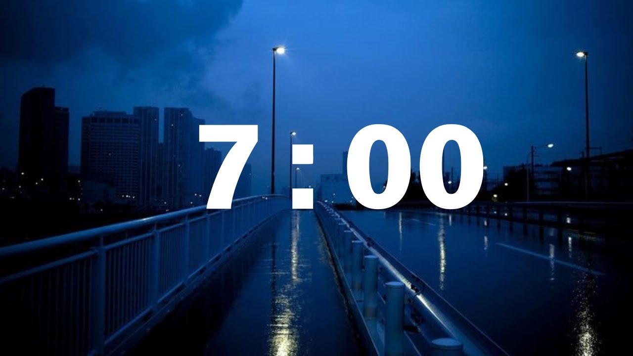 7 minutes Timer | Silent timer - YouTube