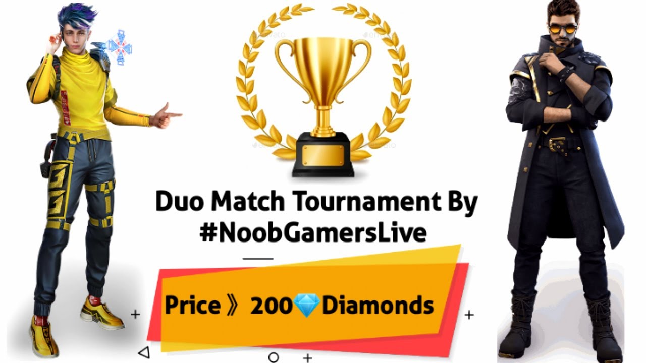 Duo Match Tournament & Custom Room Challenge | Price: 200 diamonds 💎 ...