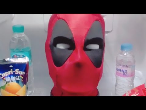 Deadpool in my fridge. - YouTube