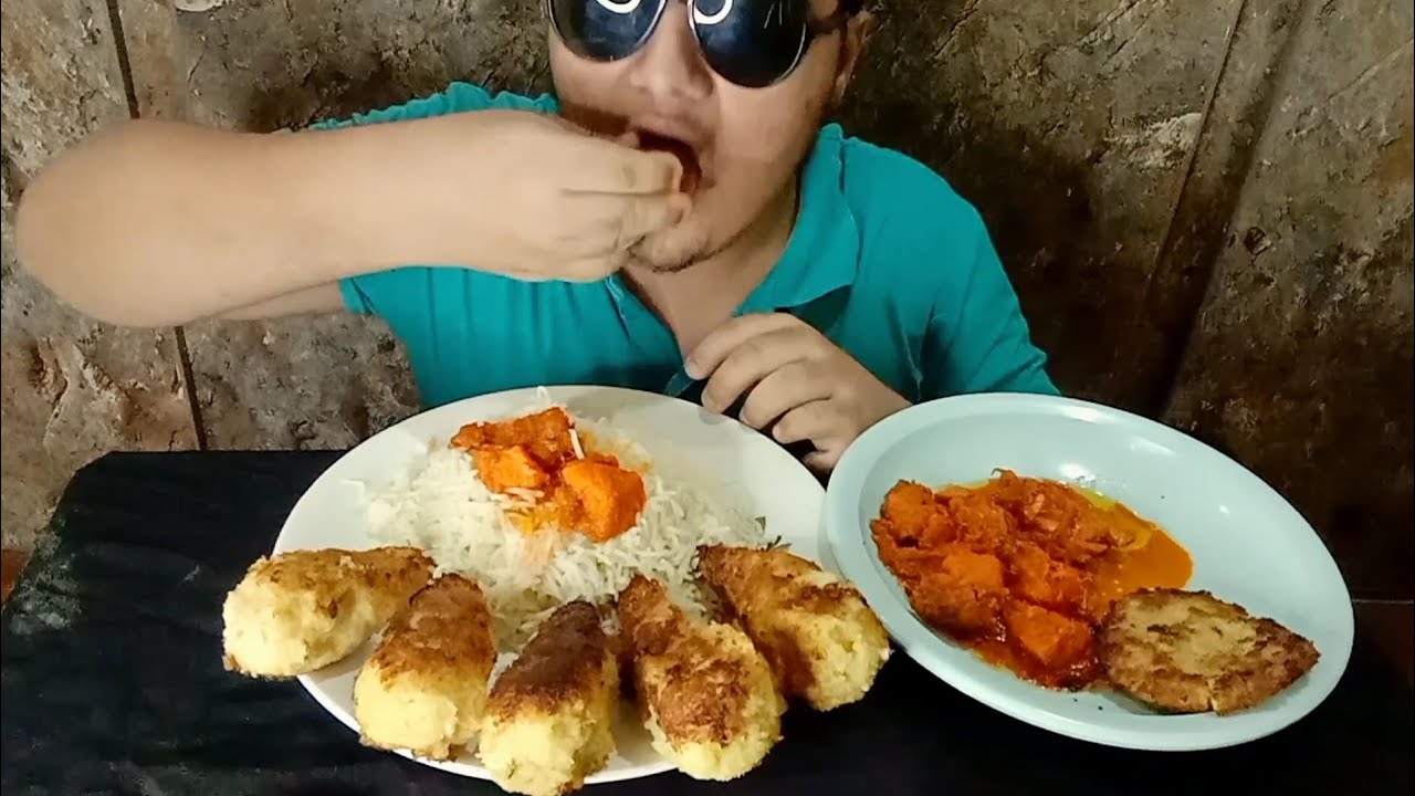 ASMR || Drum stick || Chicken Curry || White Rice - YouTube