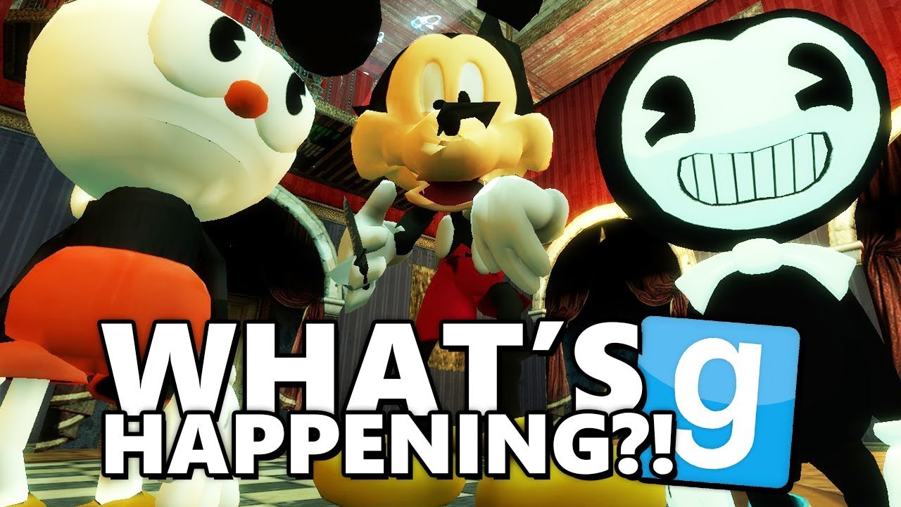 CUPHEAD vs BENDY vs MICKEY MOUSE | Gmod Battle of the Best - YouTube