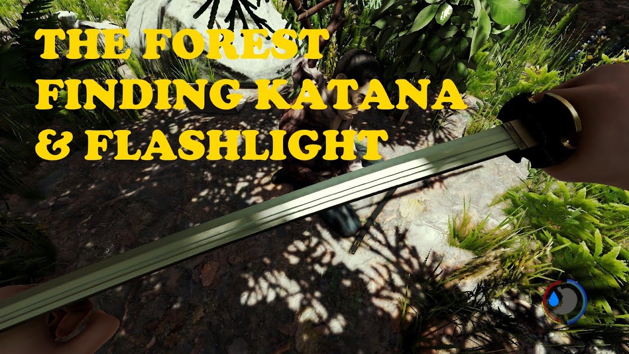 The forest-katana and flashlight guide (easy/fast) - YouTube