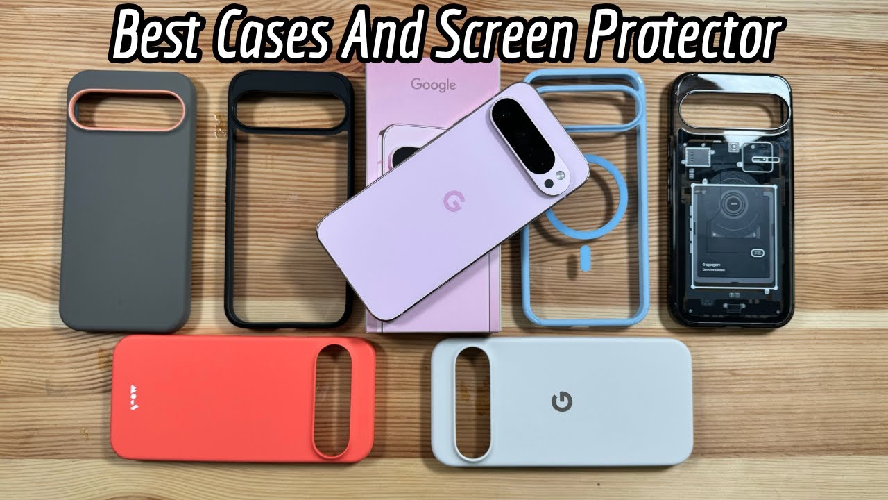 Pixel 9 Pro Series Cases And Screen Protector- TONS Of Options! - YouTube