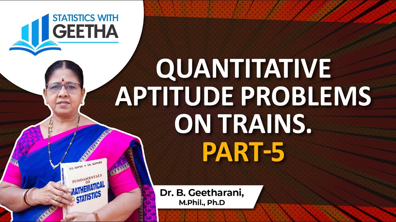 Quantitative aptitude Problems on Trains Part-5 - YouTube