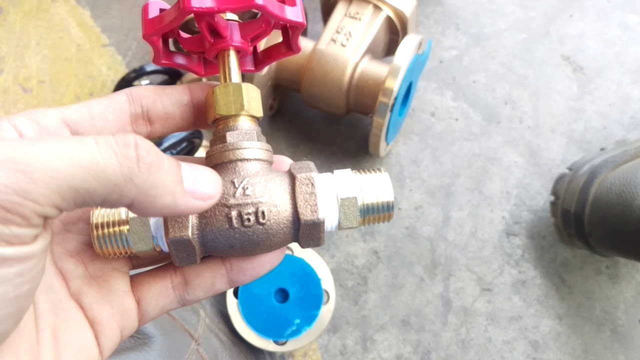 Small globe valve! - YouTube