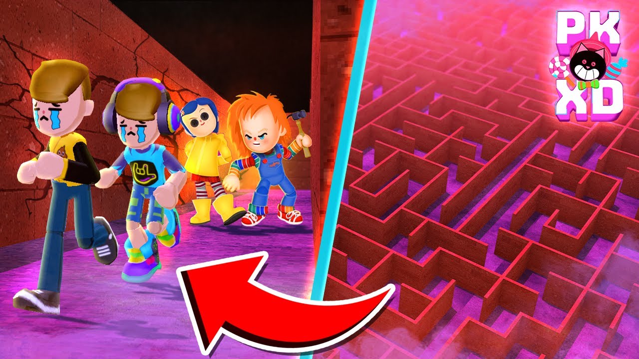 VOCÊ CONSEGUE ESCAPAR DO LABIRINTO DO MEDO NO PK XD?! - YouTube