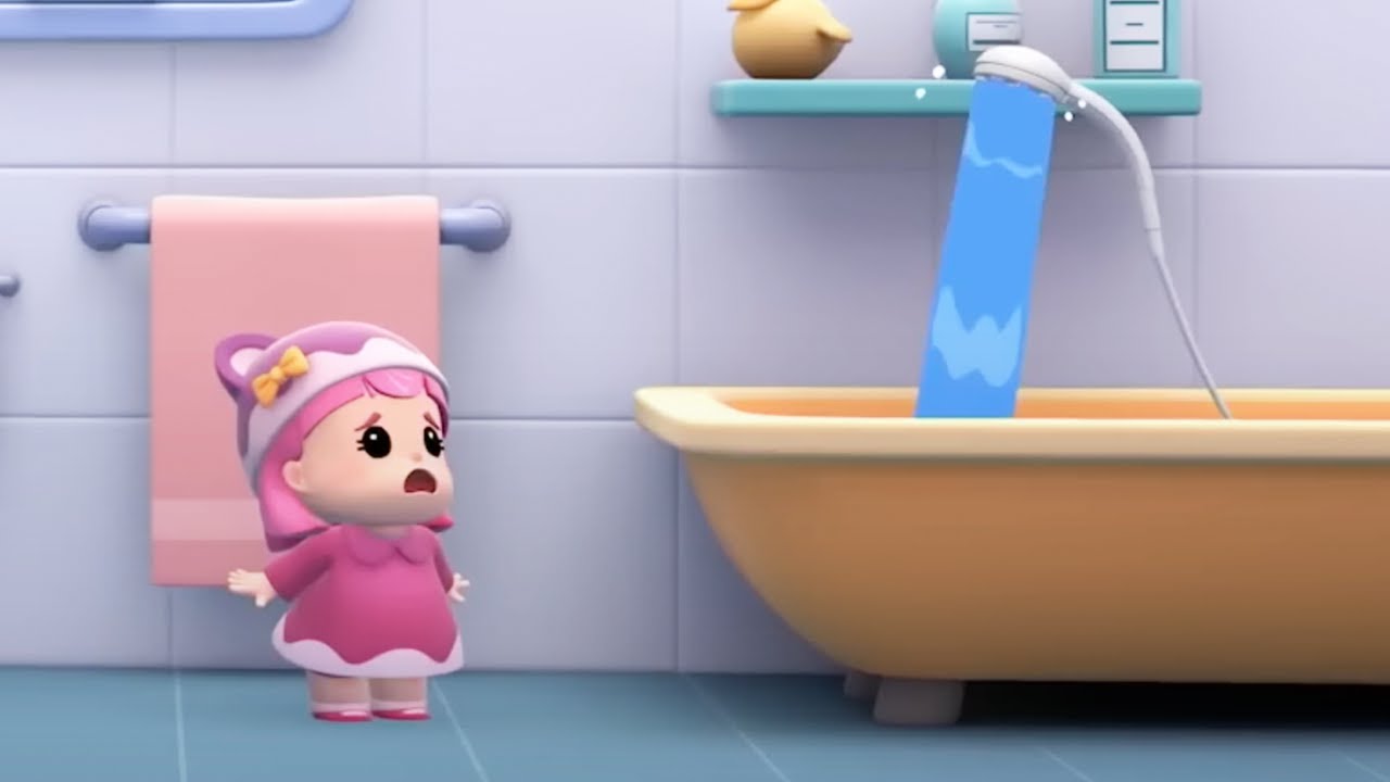 😱 THE SHOWER IS ALIVE?🚿 | the pipes are broken! | Cartoon for kids ...