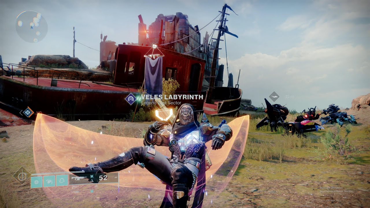 Veles Labyrinth Solo Flawless - 1840 Master Lost Sector - Destiny 2 ...