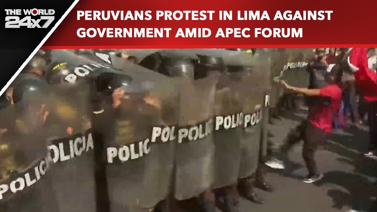 APEC Summit | Protests Hit Peru Capital On Sidelines Of Asia-Pacific ...