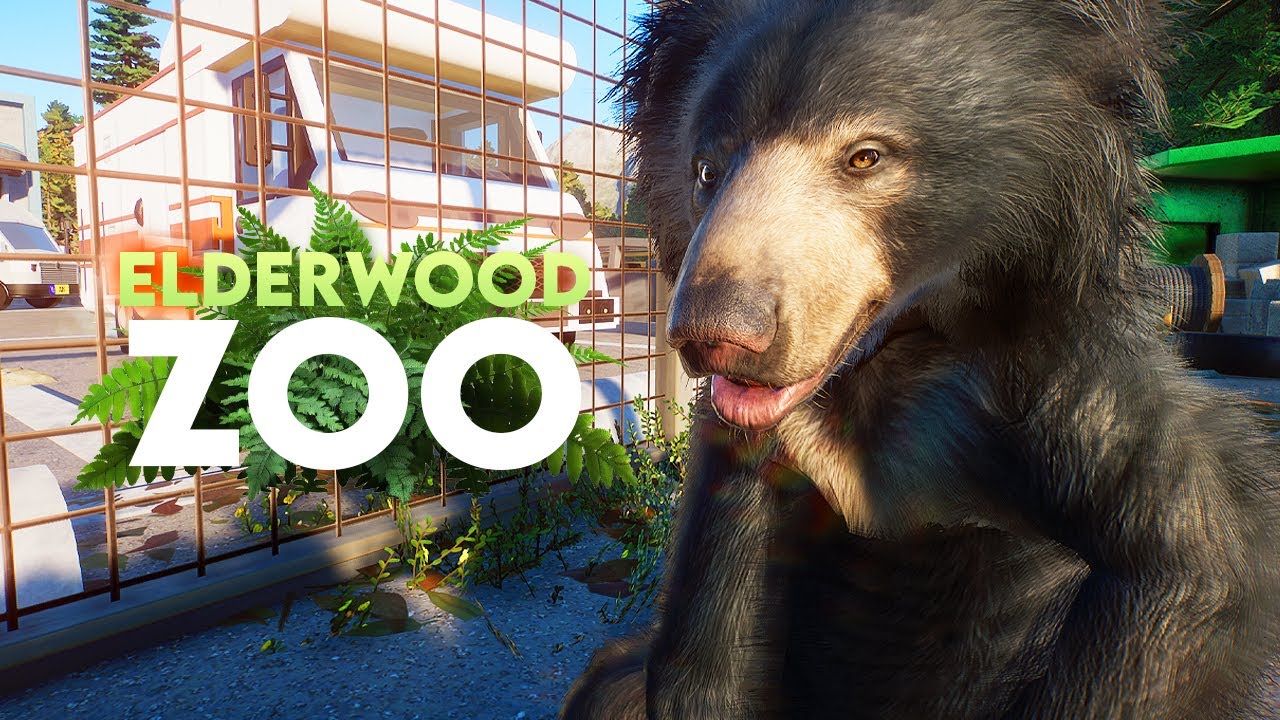 A Wild SLOTH BEAR Burgles A Diner In This Planet Zoo Exhibit Build ...