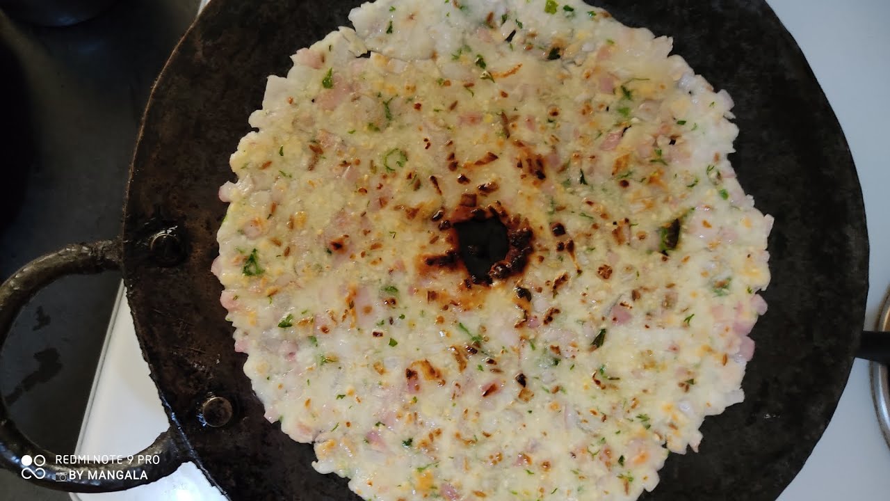 YUMMY SUPER SOFT ONION AKKI ROTI RECIPE@mangala_999 - YouTube