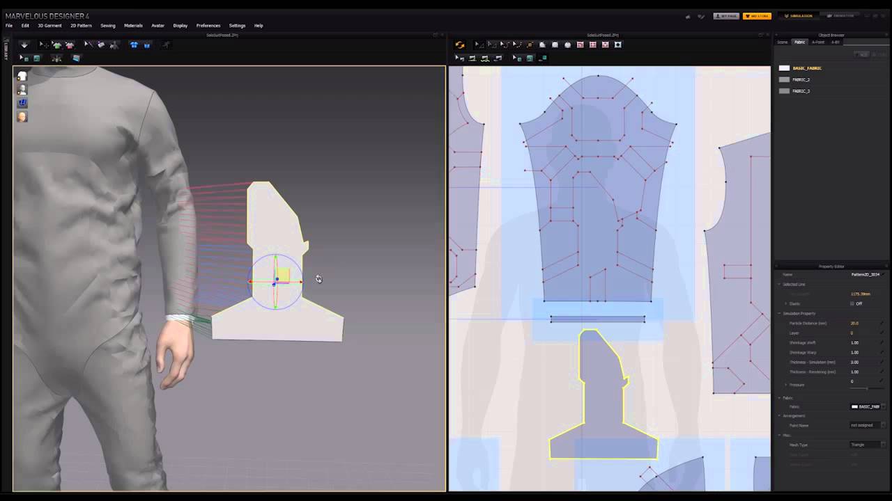 Marvelous Designer 4 Tutorial: Create a Space Suit: Part 6 - YouTube