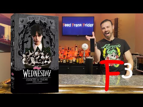 Feed Frank Friday - Episode 142 - Kellogg's Wednesday Cookies & Cream ...