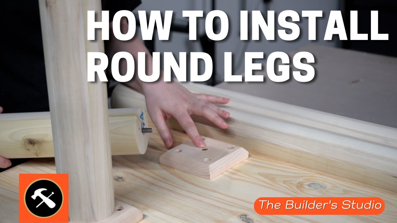Installing Round Legs with Osborne Leg Mounting Blocks - Builder's ...