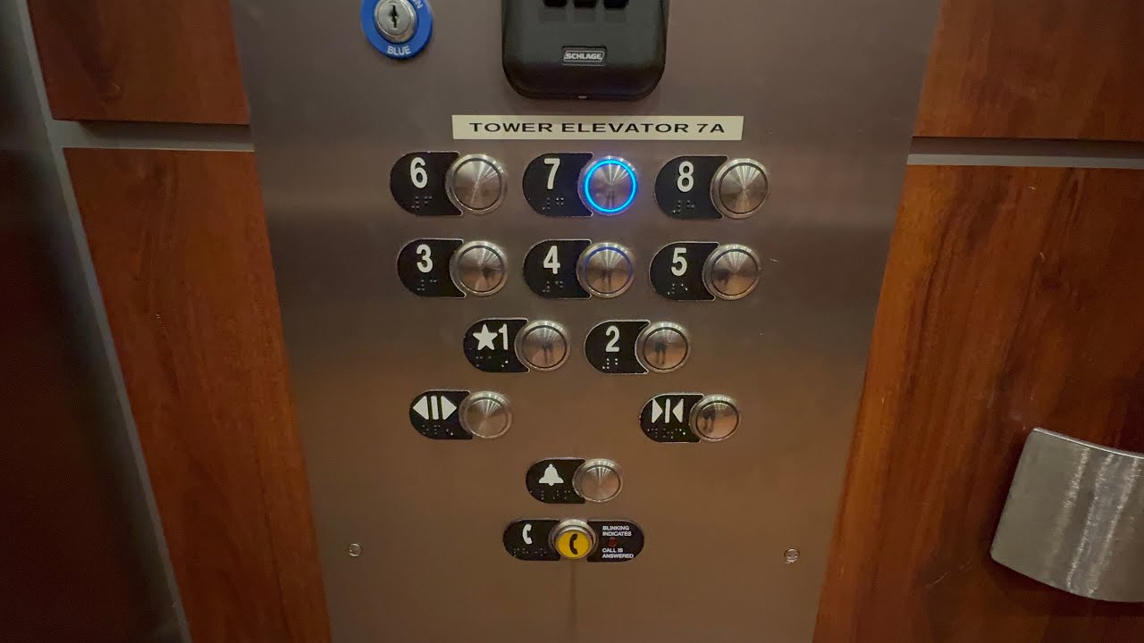 Nashville TN Tristar Centennial Medical Center Star Elevators - YouTube