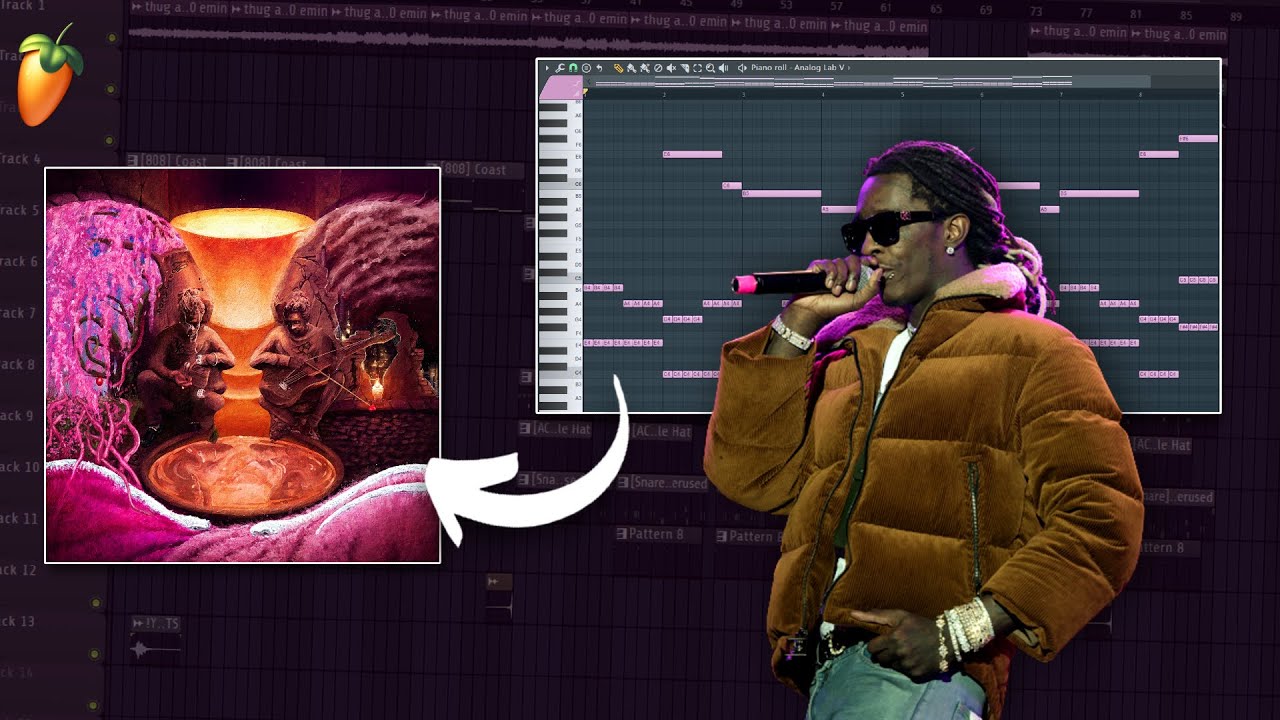 How WHEEZY Makes AMBIENT Beats for YOUNG THUG'S PUNK | FL Studio 20 ...