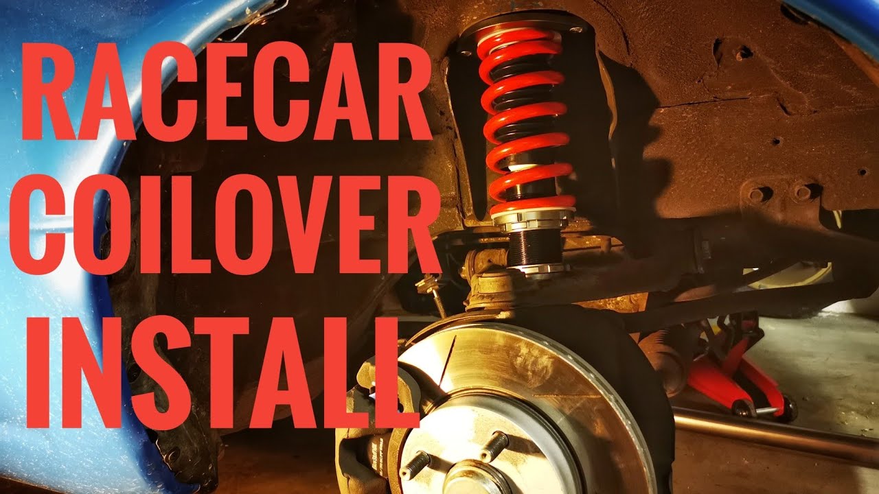 Miata Racecar - 6min COILOVER install! - YouTube