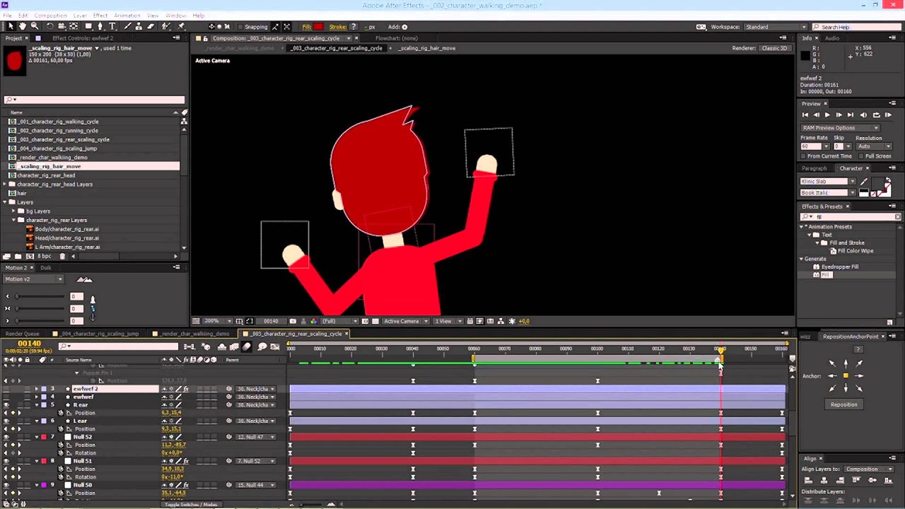 Test - Character Rig - duik - after effects - YouTube