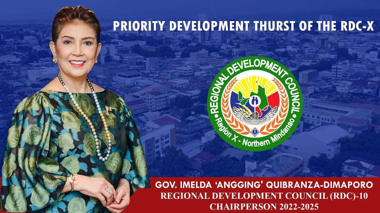 Priority Development Thrusts of the RDC X Chairperson - YouTube