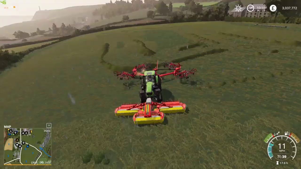Farming sim 19 - Daggerwin Server LIVE - YouTube