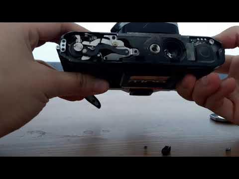 PENTAX ME SUPER Winding Mechanism Fix + Walkthrough - YouTube