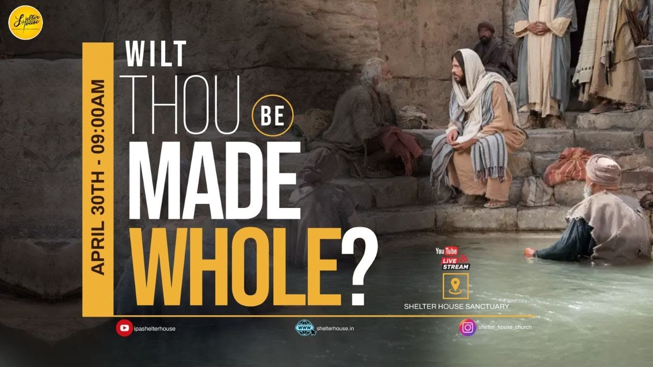 Wilt Thou Be Made Whole? | Pr Ashley Benjamin - YouTube