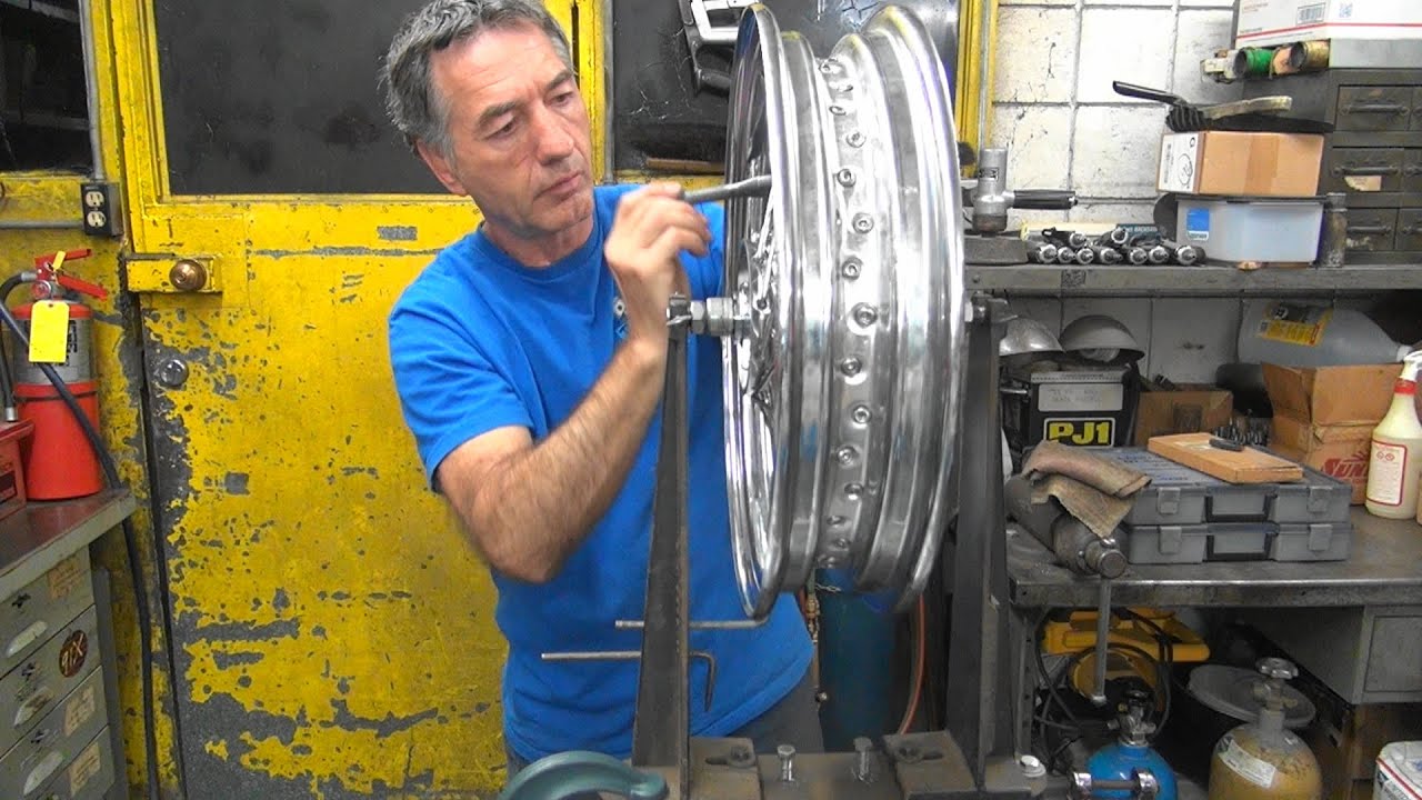 #213 1972 xl motor sportster full bike rebuild front rear wheel lacing ...