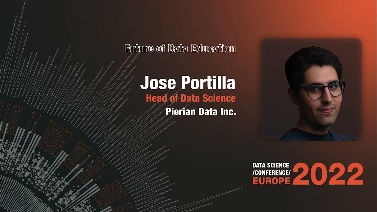 Future of Data Education| Jose Portilla| DSC Europe 2022 - YouTube